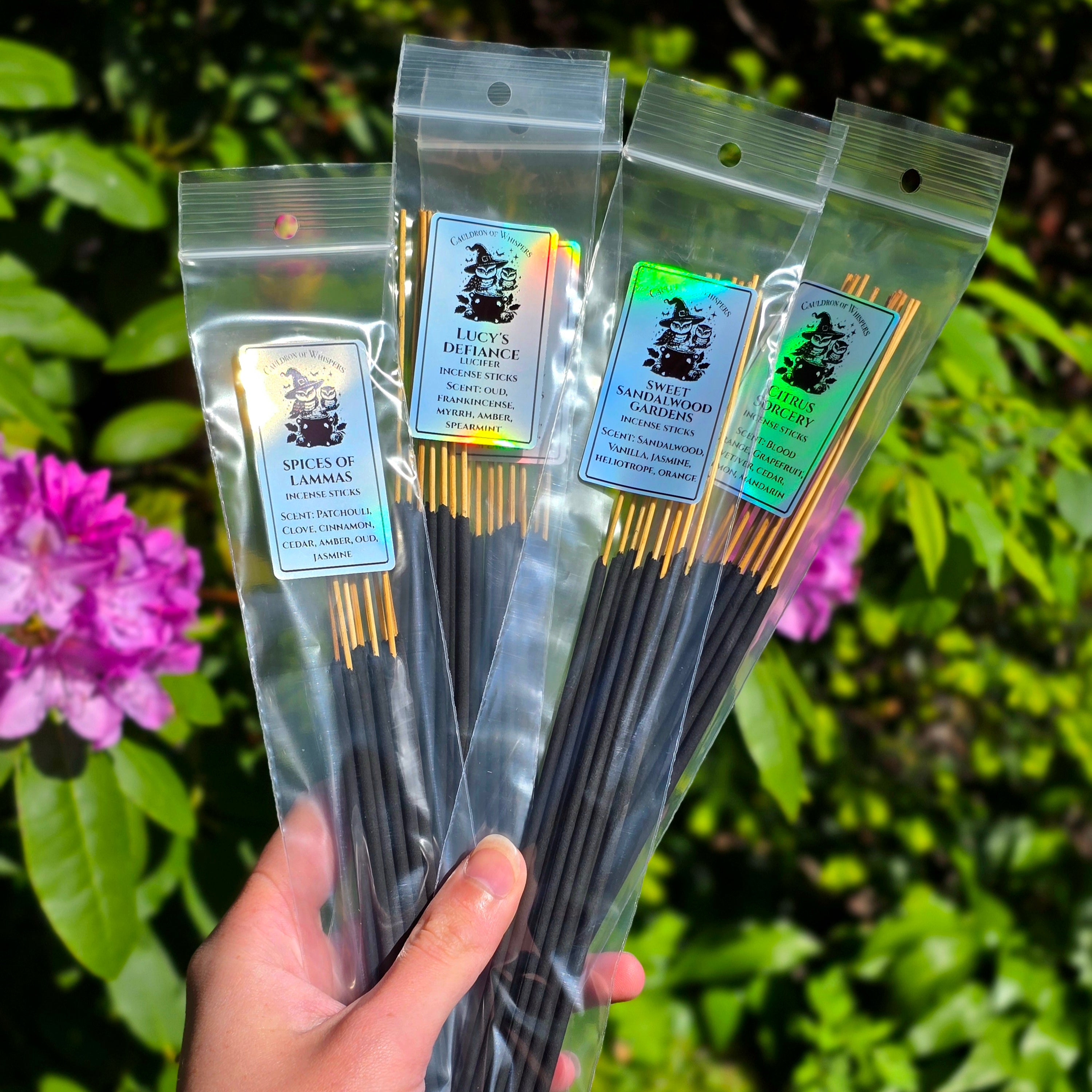 Buy 4 get 1 Free! Incense Sticks 11” | Hand Dipped | Basic, Sabbat, and ...