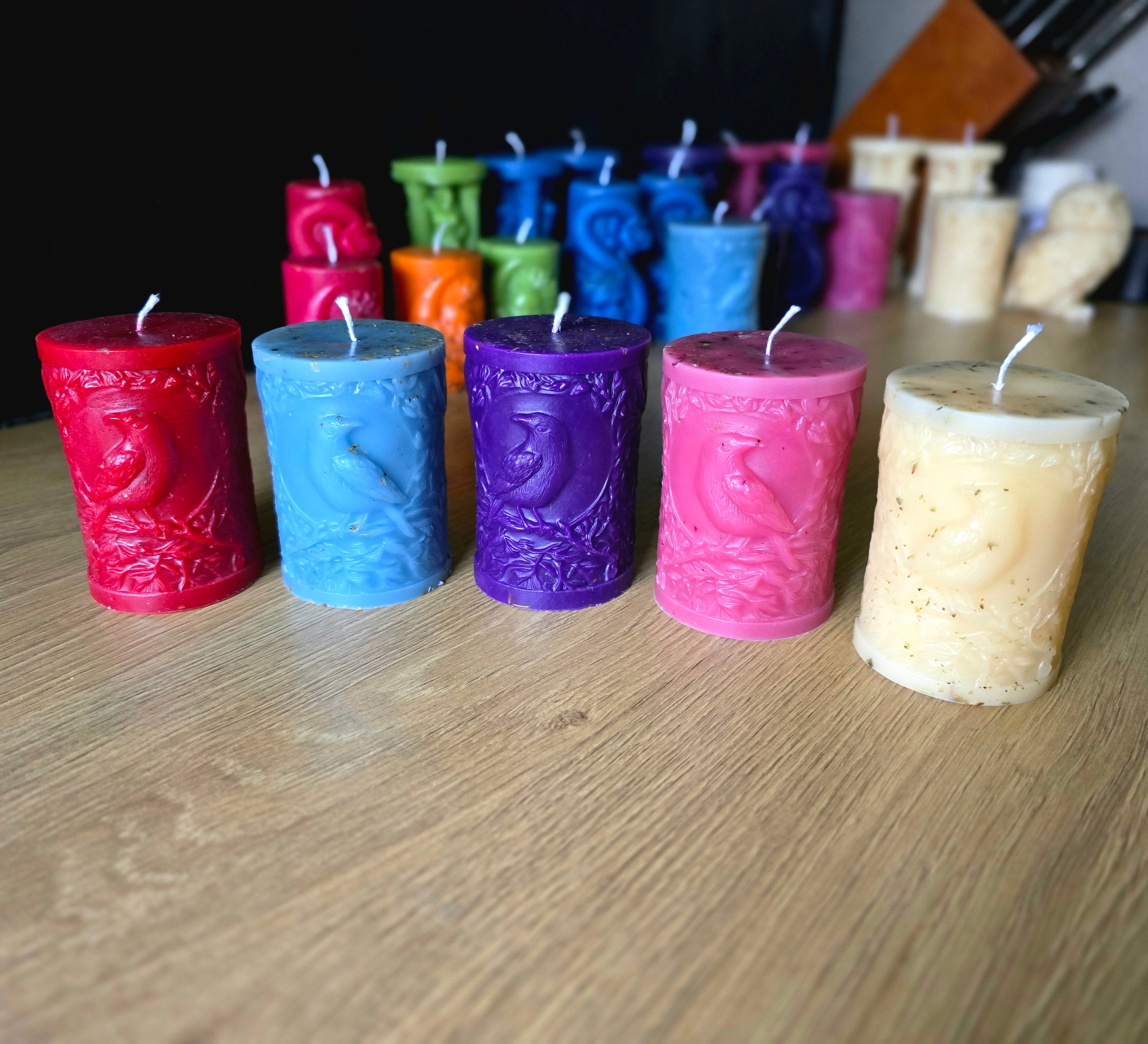 FINAL CALL Crow Candle | Pillar | Intention Candle | 100% Natural Soy ...